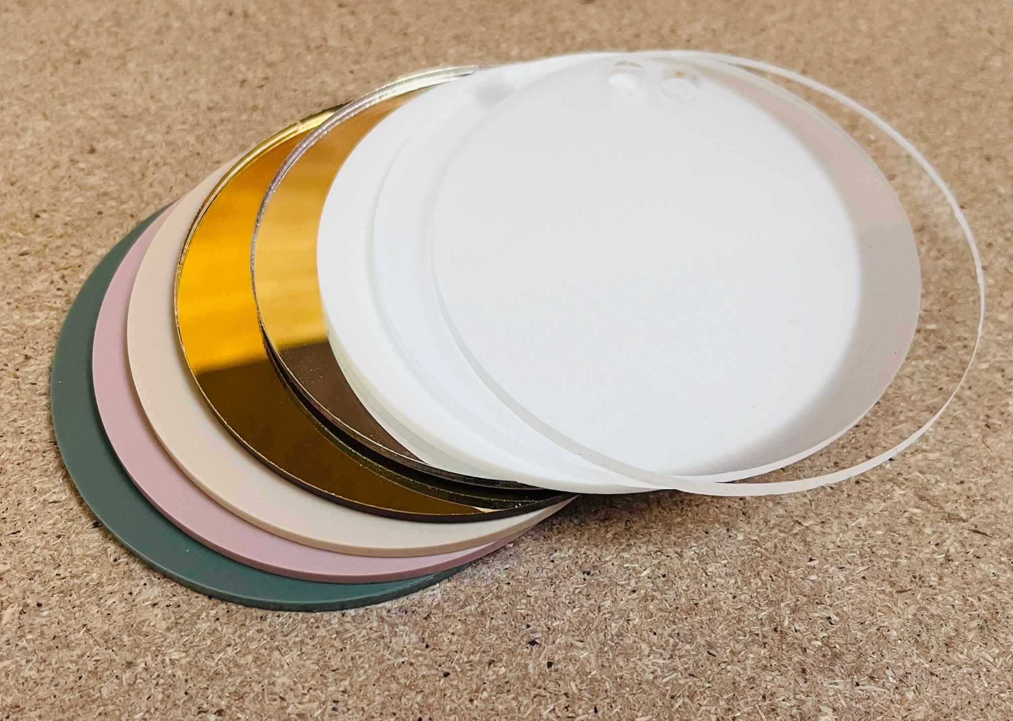 Acrylic Disc Cake Topper – blanksboutique